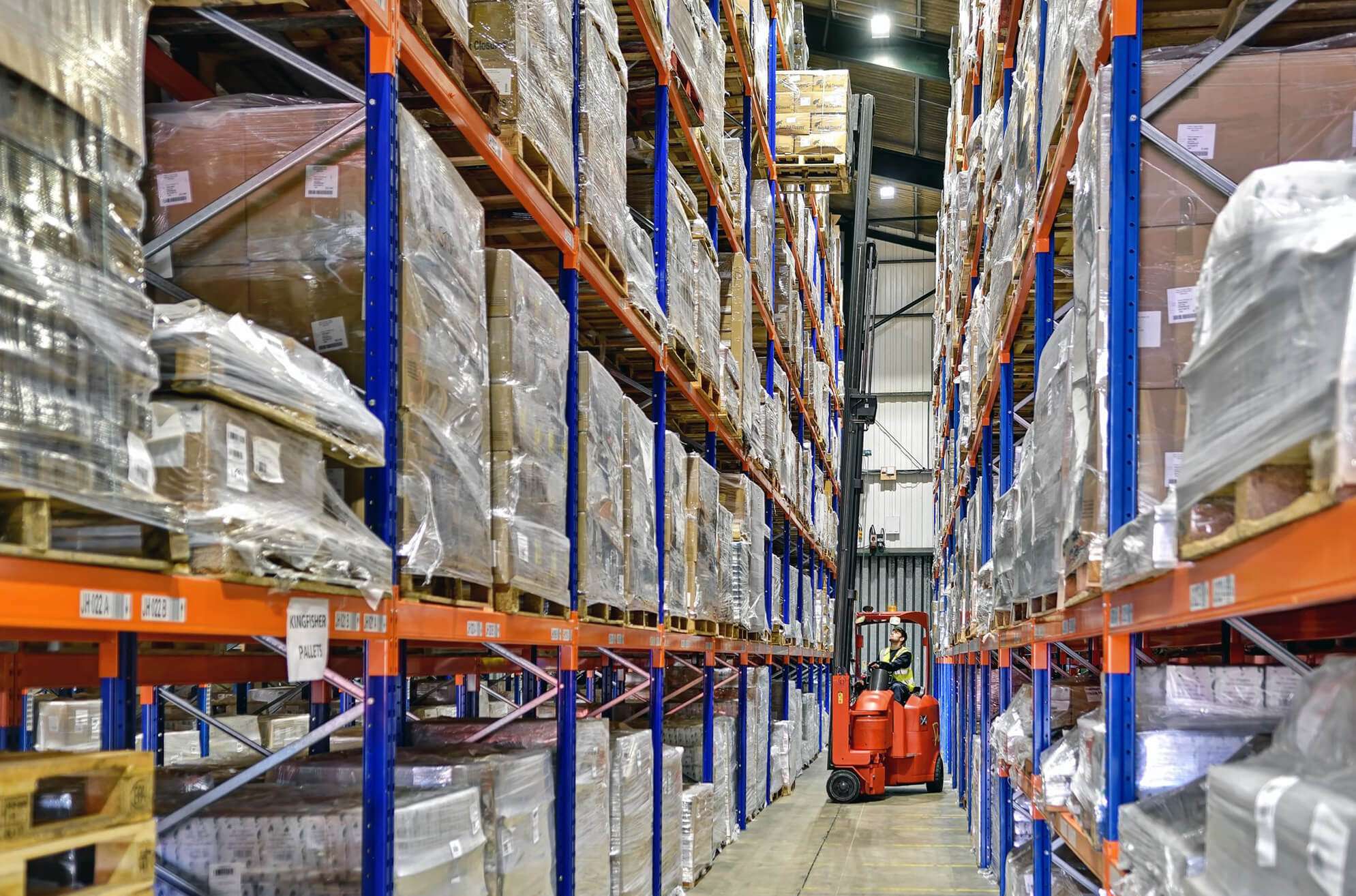 Solar-Powered Electric Forklifts | St John’s Hall Storage